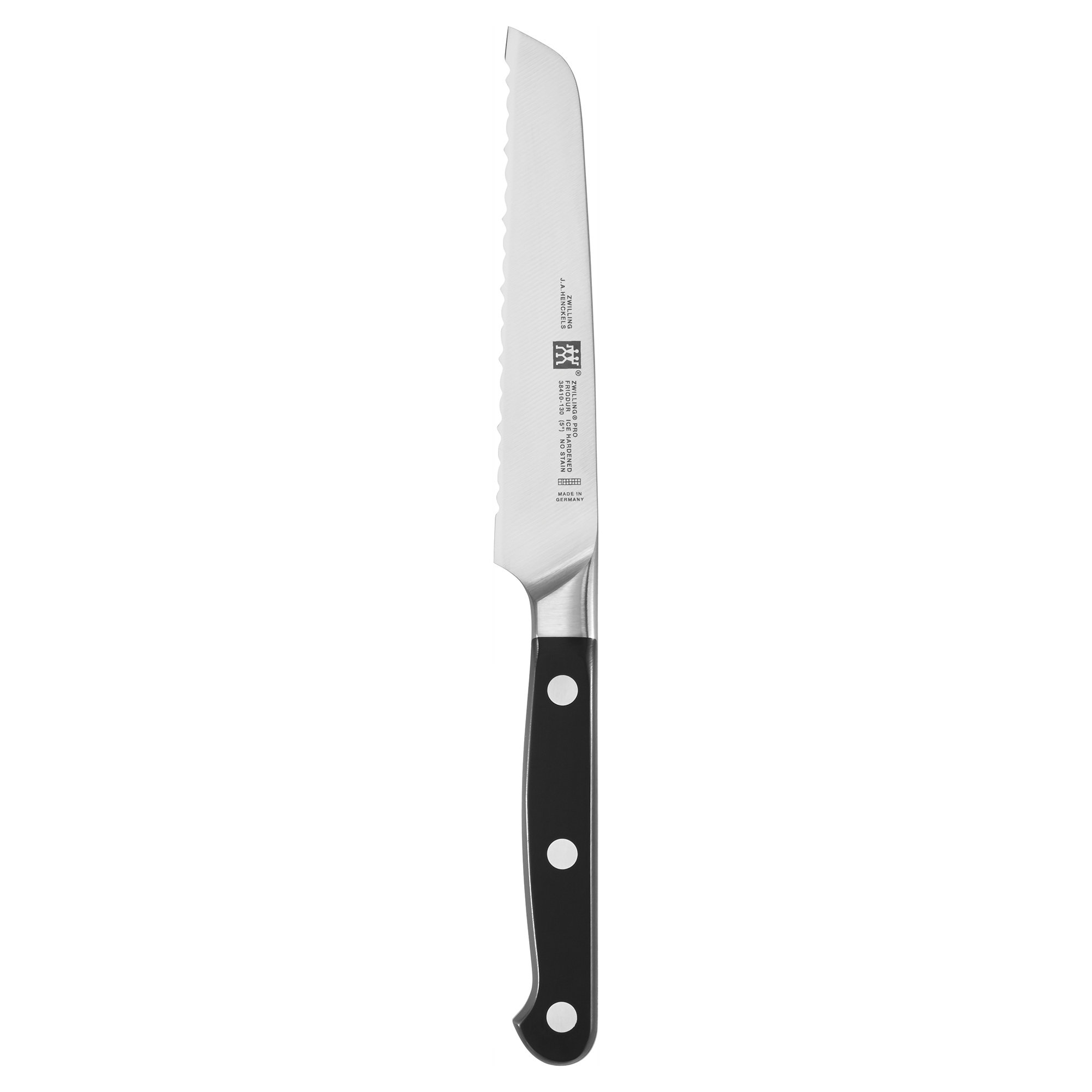 ZWILLING J.A. Henckels Zwilling Pro 5.12-inch Z15 Serrated Utility ...