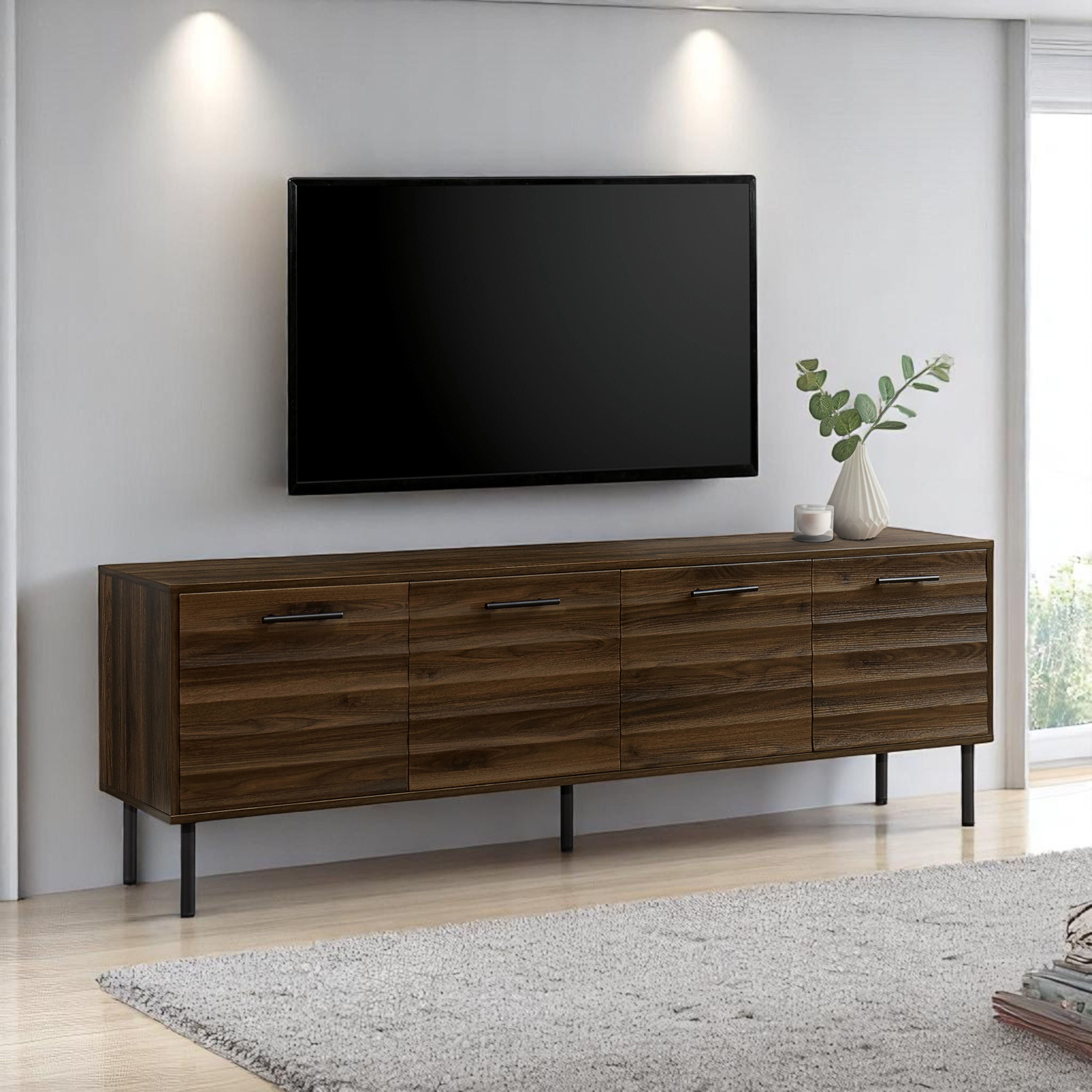 17 Stories Hedwig 72 Inch TV Stand - Wayfair Canada