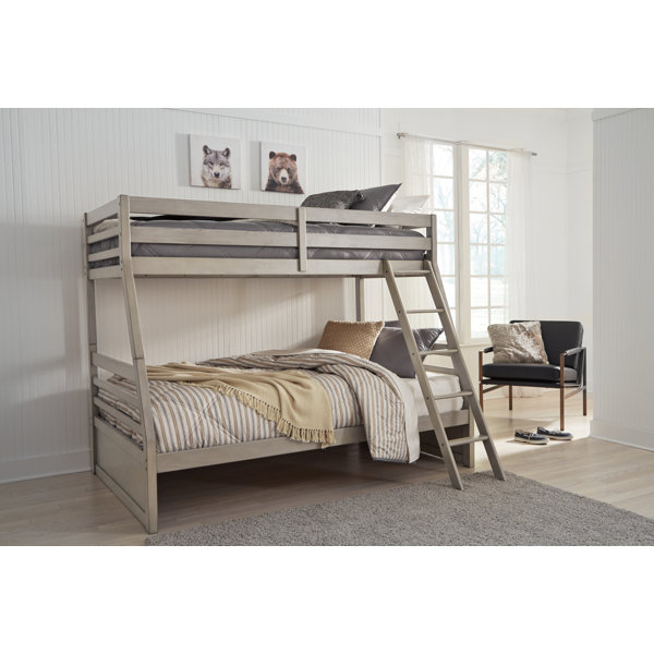 Signature Design by Ashley Lettner Twin Over Full Bunk Bed - Wayfair Canada