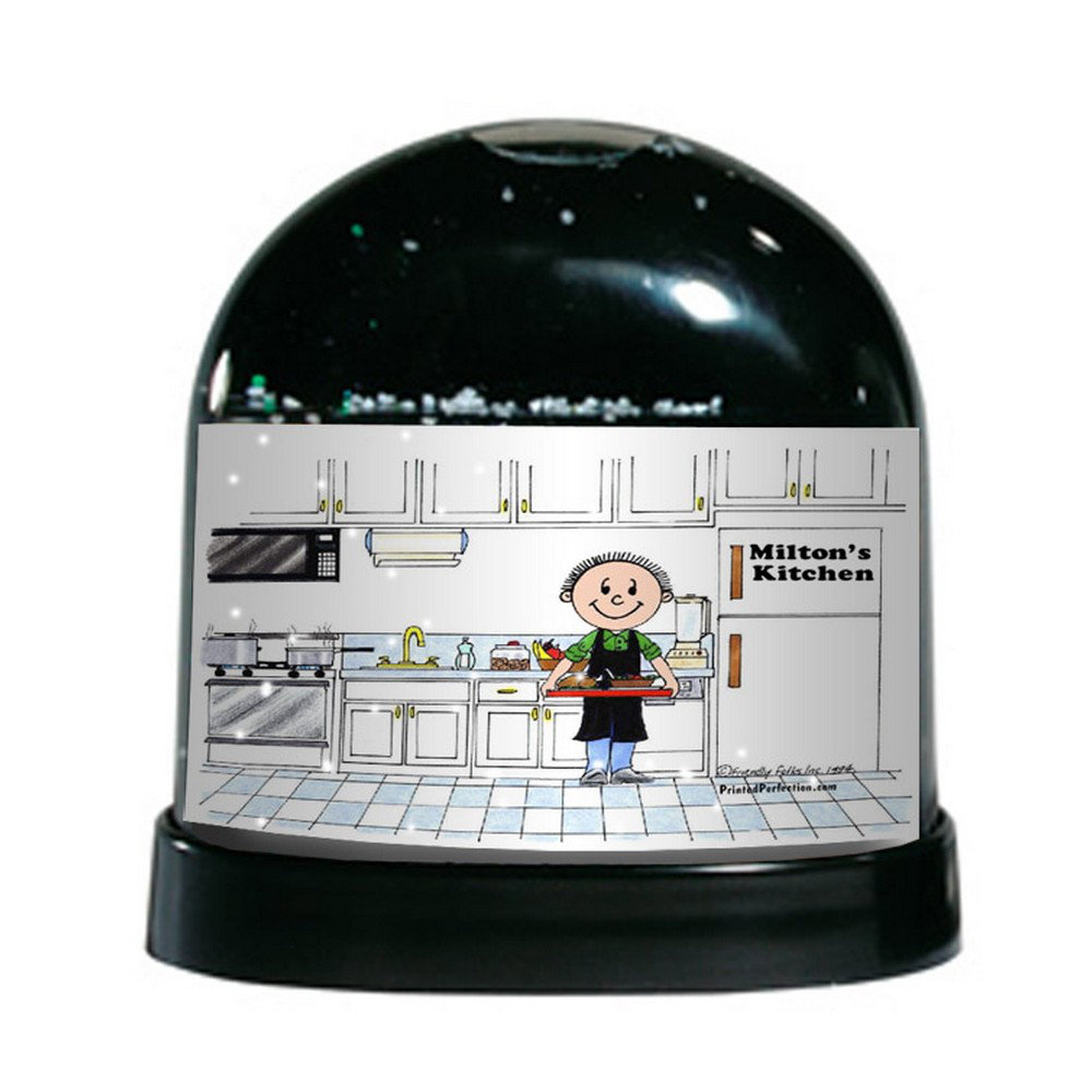 The Holiday Aisle® Friendly Folks Cartoon Caricature Male Chef No Hat ...