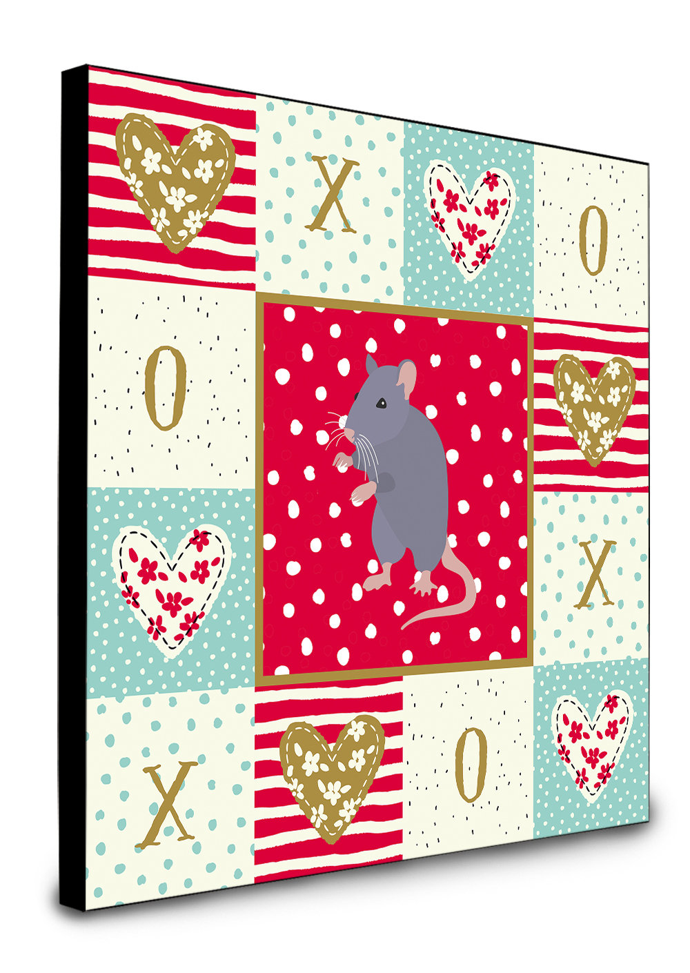 The Holiday Aisle® Regenia Rat Artwork Wall Panel | Wayfair