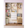 Dotted Line™ Grid 48 - 96'' Closet System (Can Be Cut to Fit) & Reviews ...