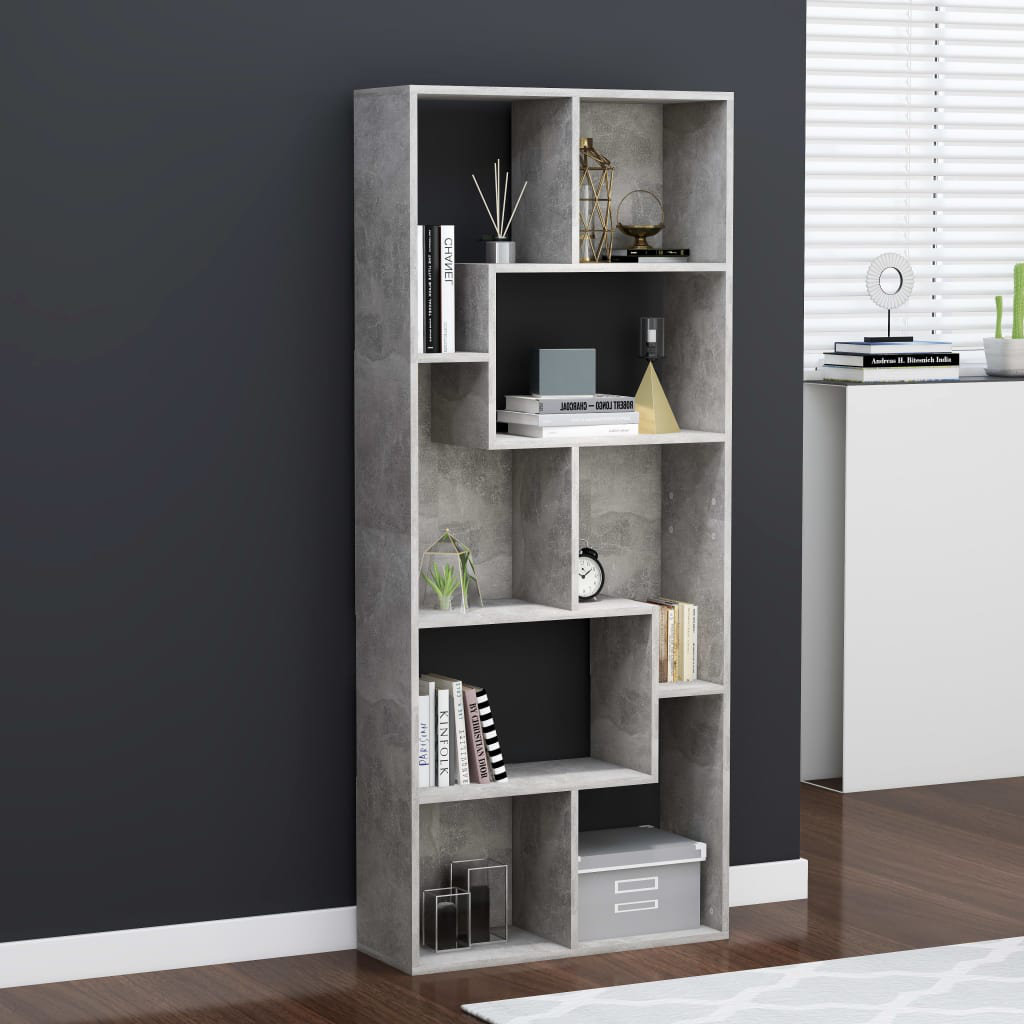 Ebern Designs Bookshelf Wall Book Rack Book Cabinet Standing Shelves ...