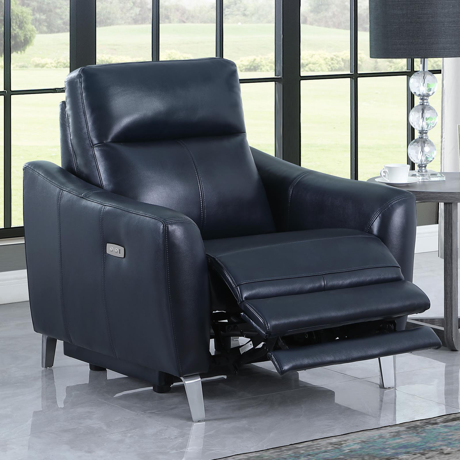 Wade Logan® Beckum 36'' Wide Faux Leather Power Zero Clearance Recliner ...