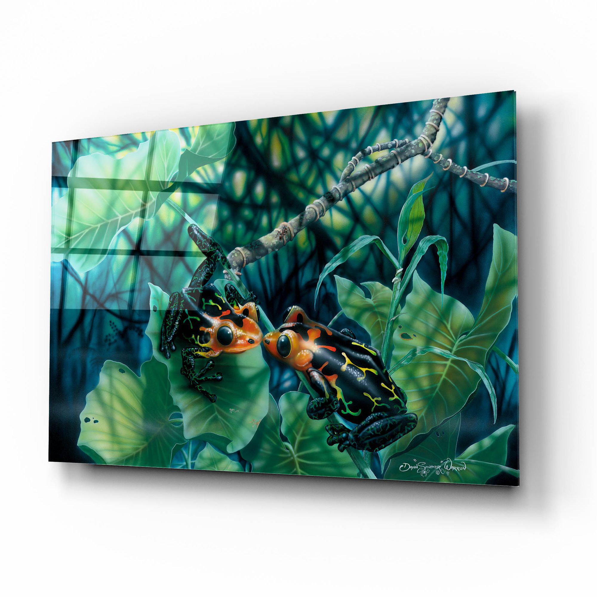 Rosecliff Heights® 'First Kiss' By Dann Spider Warren, Acrylic Glass ...