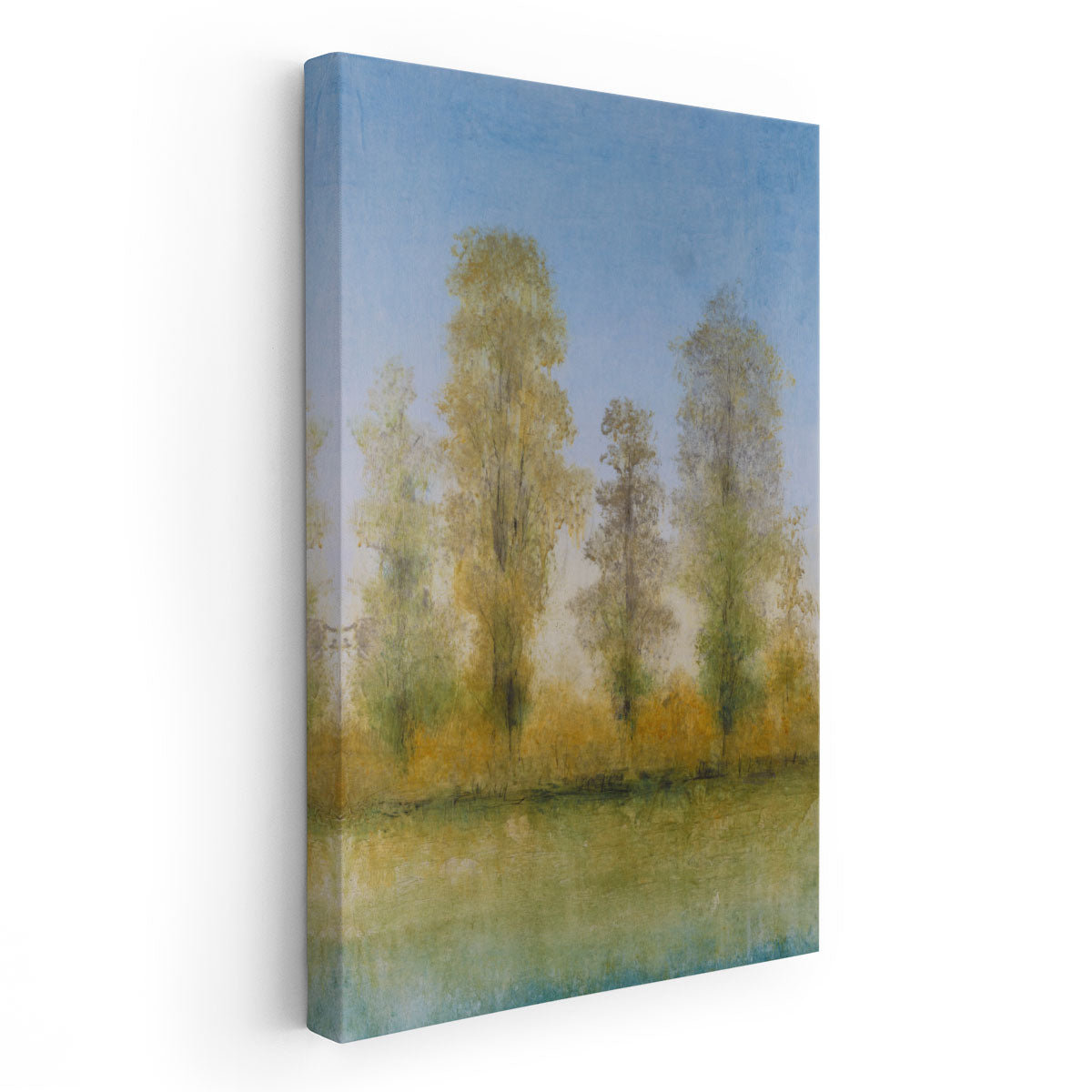 Lark Manor™ Gilded Trees II - Canvas Print Wall Art | Wayfair