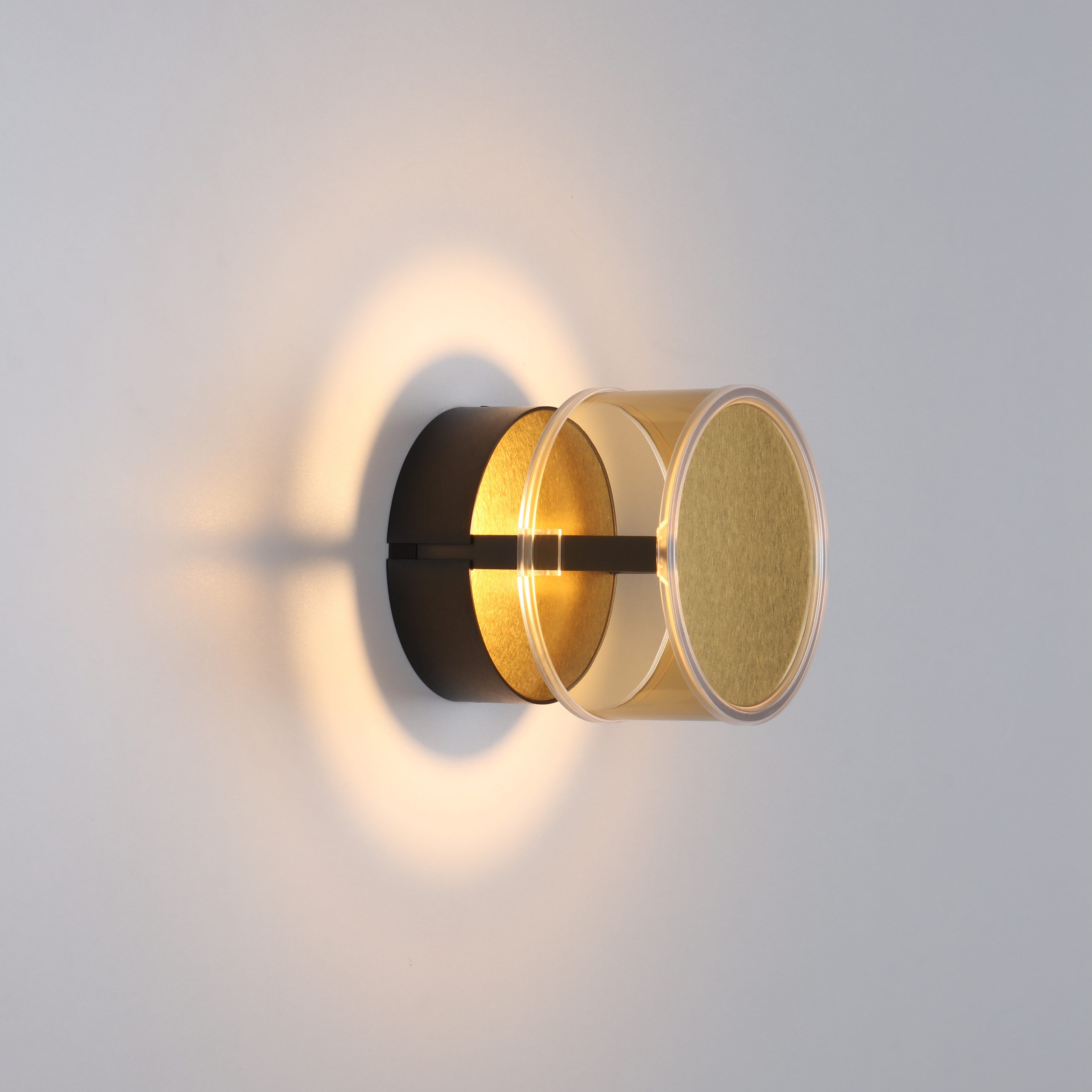 Tubicen 1 - Light Dimmable Brass Flush Mounted Sconce - Wayfair Canada