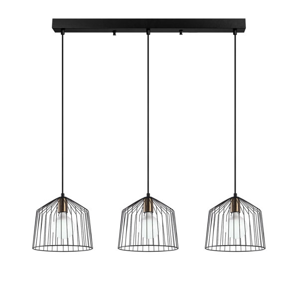 East Urban Home 3 - Light Kitchen Island Pendant | Wayfair