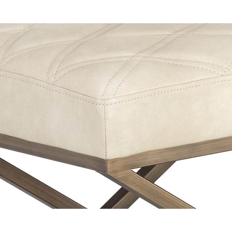 SUNPAN , Cream Wisconsin Bench - Bravo Cream & Reviews | Perigold