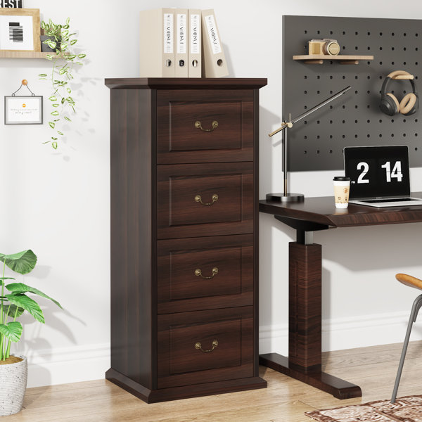 Lark Manor™ 4 Drawer Vertical Filing Cabinet & Reviews | Wayfair