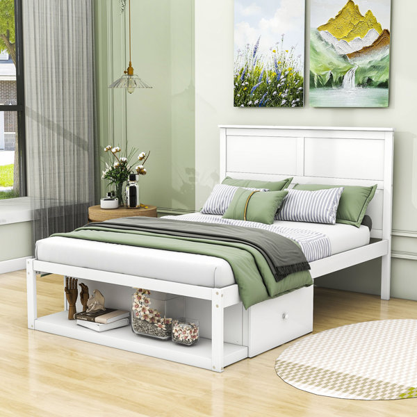 Red Barrel Studio® Full / Double Storage Platform Bed | Wayfair