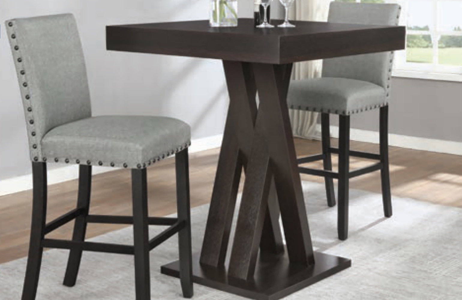 Winston Porter Cambrie 3 - Piece Bar Height Dining Set | Wayfair