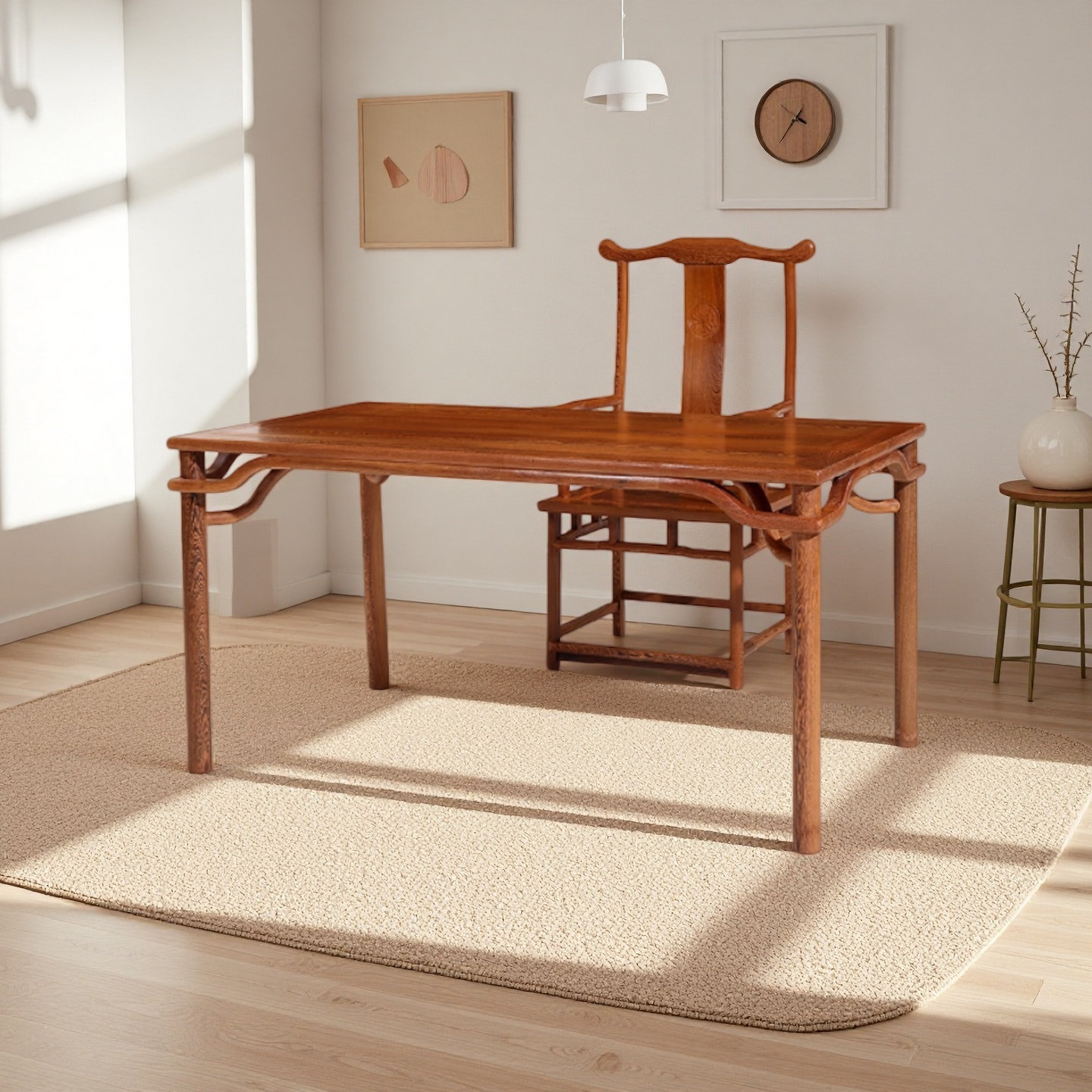 Orren Ellis Chicken wing wood mortise and tenon desk - Wayfair Canada