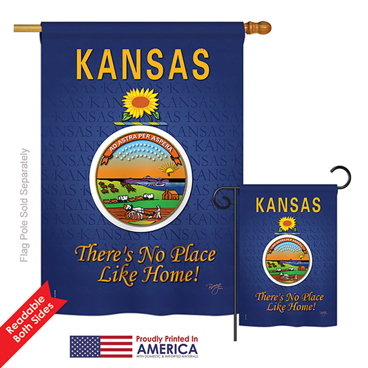 Breeze Decor Kansas American States Impressions Decorative Vertical 2 ...