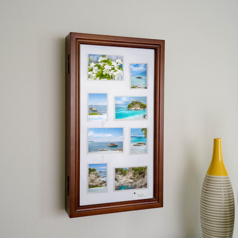 Alcott Hill® Collage Frame Wall Mounted Jewelry Box "& Reviews" | Wayfair