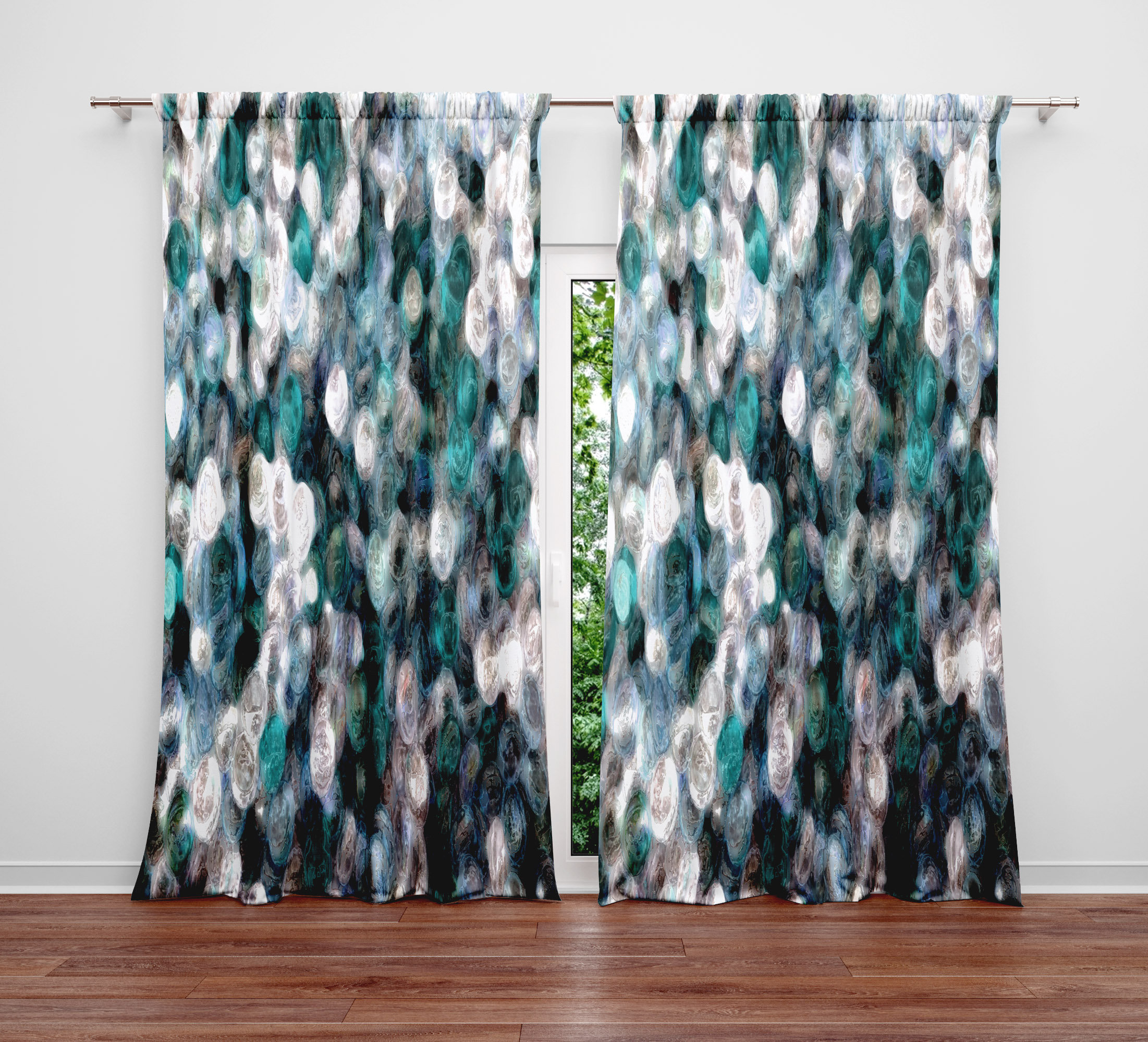 Brayden Studio® Ridling Curtain Panels | Wayfair