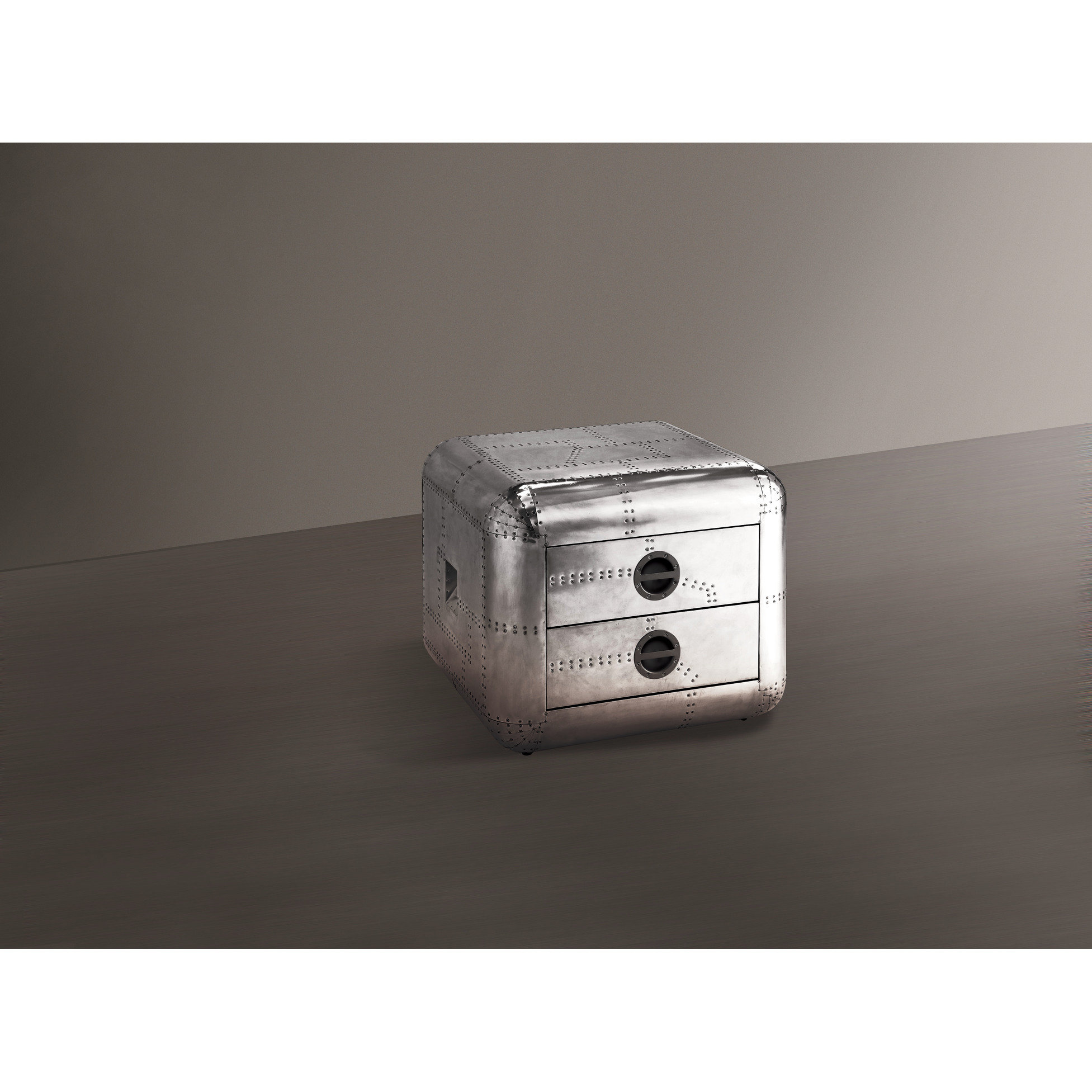 17 Stories 2 Aluminum End Table - Artistic Patchwork Design For Home ...