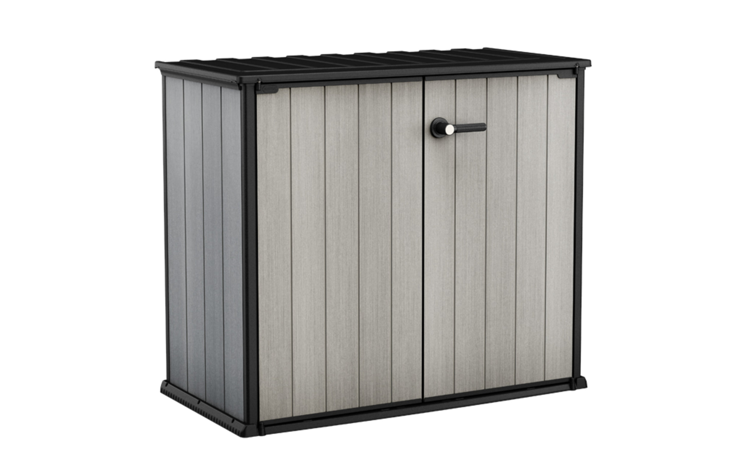 Keter Patio Store 4.6x4 ft. Horizontal Durable Resin Outdoor Storage ...