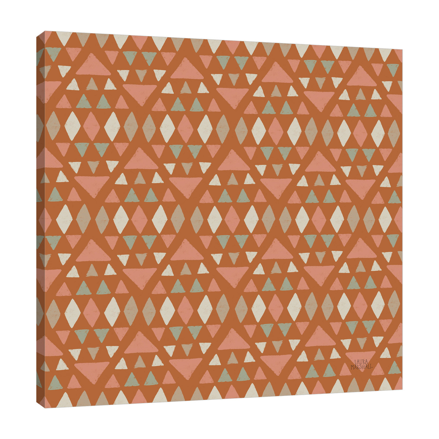 Jaxson Rea "Gone Glamping Pattern VIIIB" Gallery Wrapped Canvas By ...