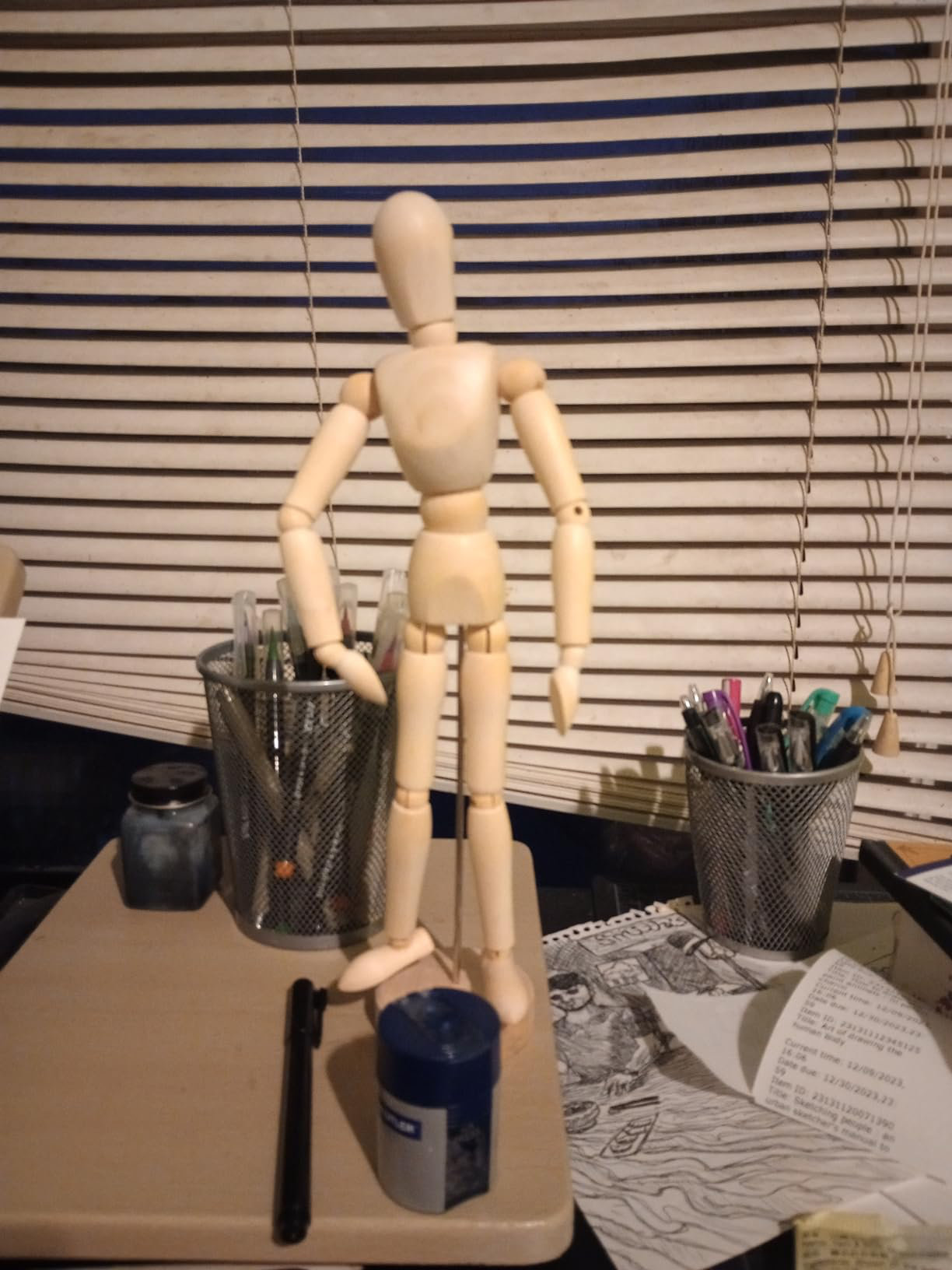 Ophelia & Co. 12'' Artists Wooden Manikin Jointed Mannequin - Wayfair ...