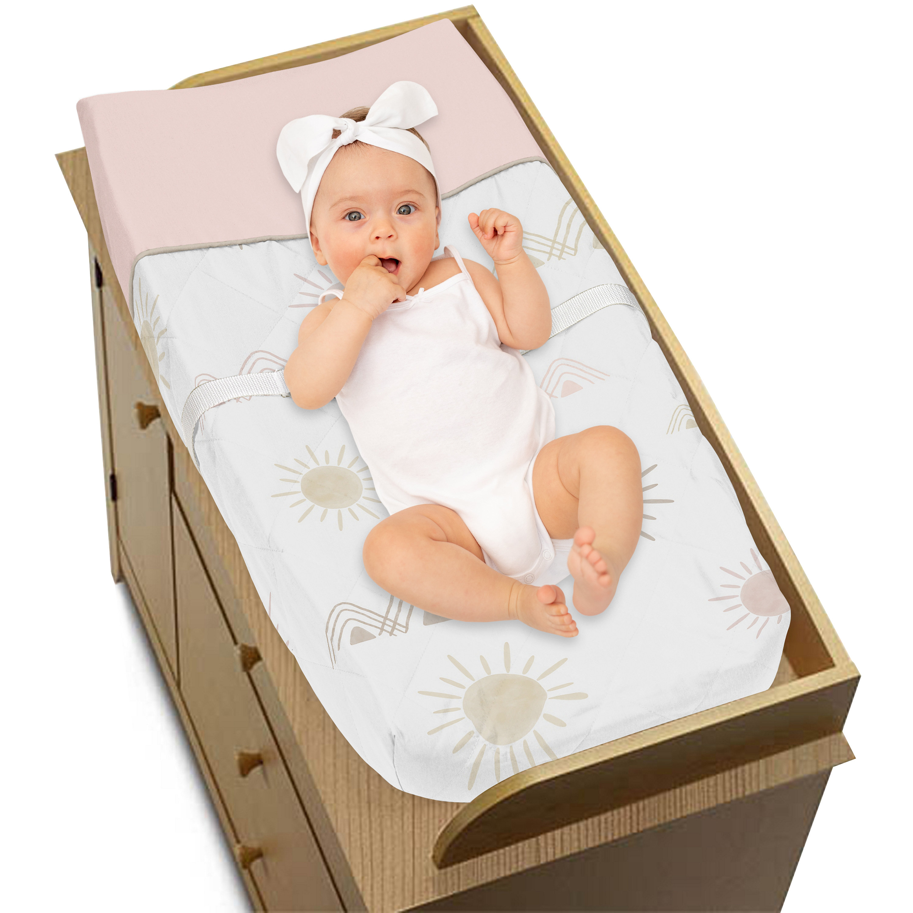Sweet Jojo Designs Desert Sun and Mountain Changing Pad Cover - Wayfair ...