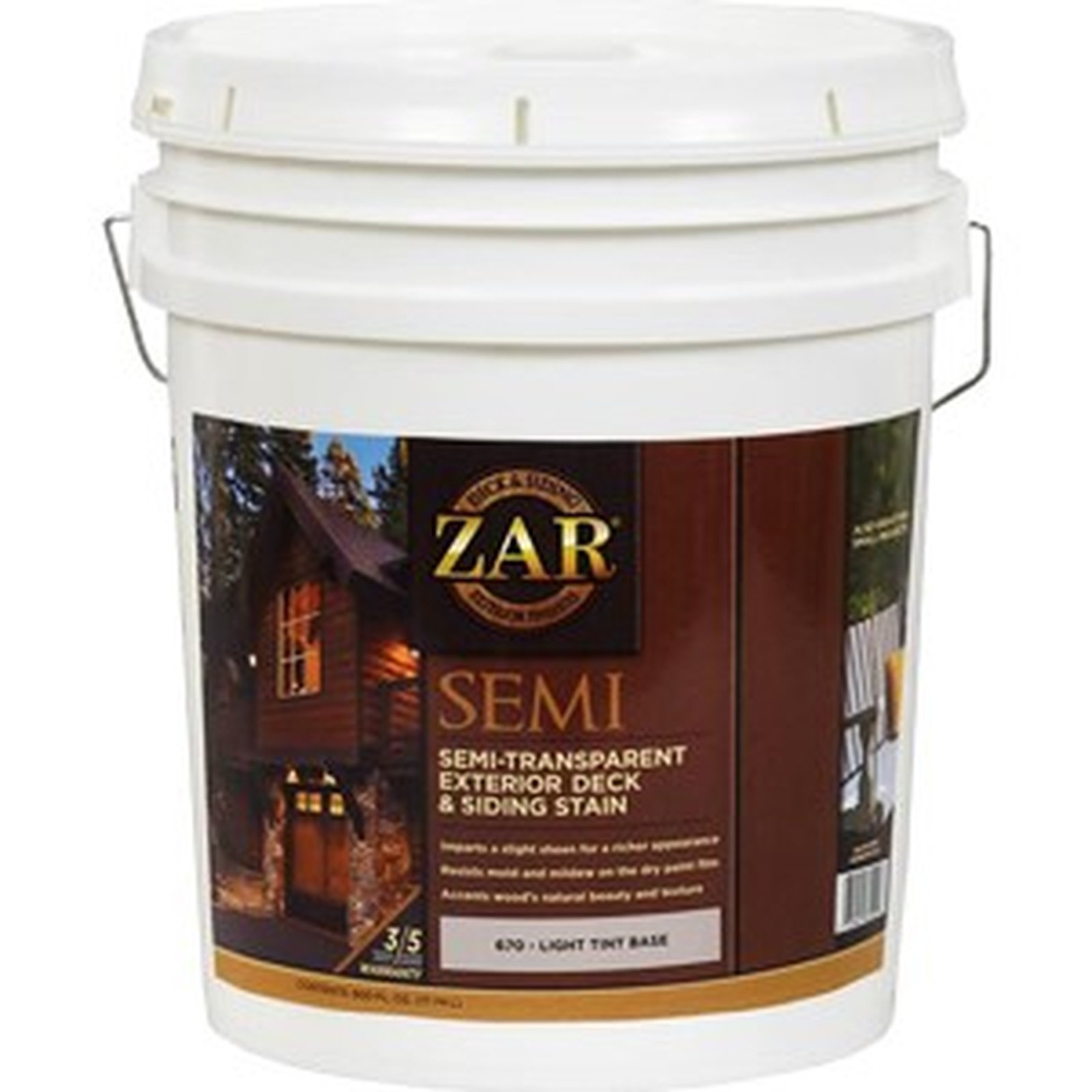 FixtureDisplays Zar 67015 5G Light Base Semi-Trans Deck & Siding Stain ...