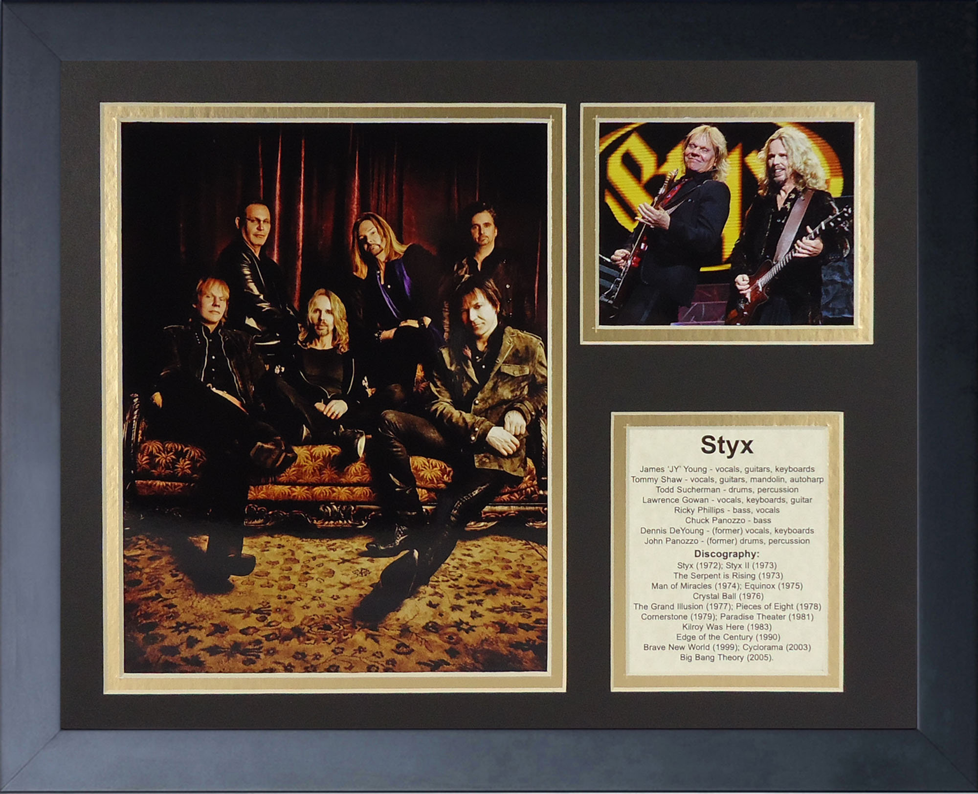 Legends Never Die Styx Collage Framed Memorabilia - Wayfair Canada