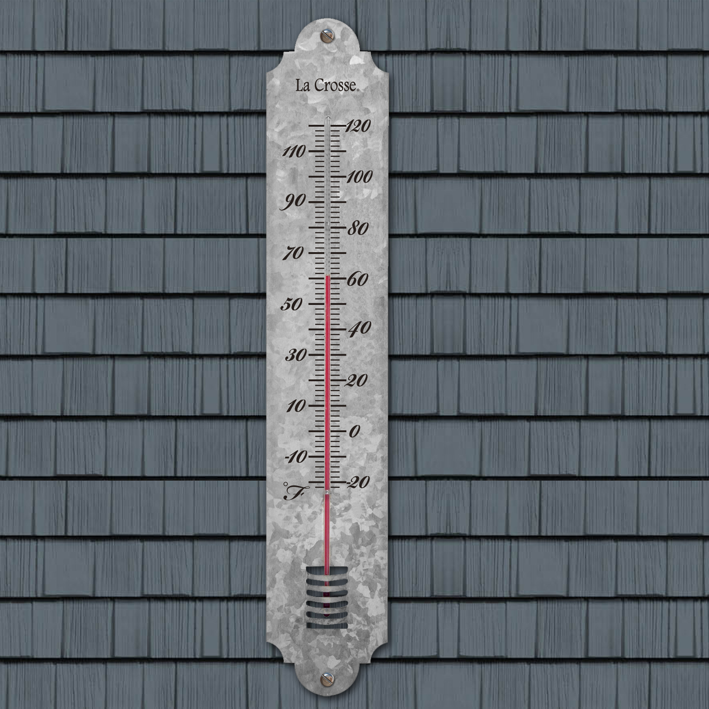 La Crosse Technology 19.50" Metal Outdoor Thermometer - Wayfair Canada