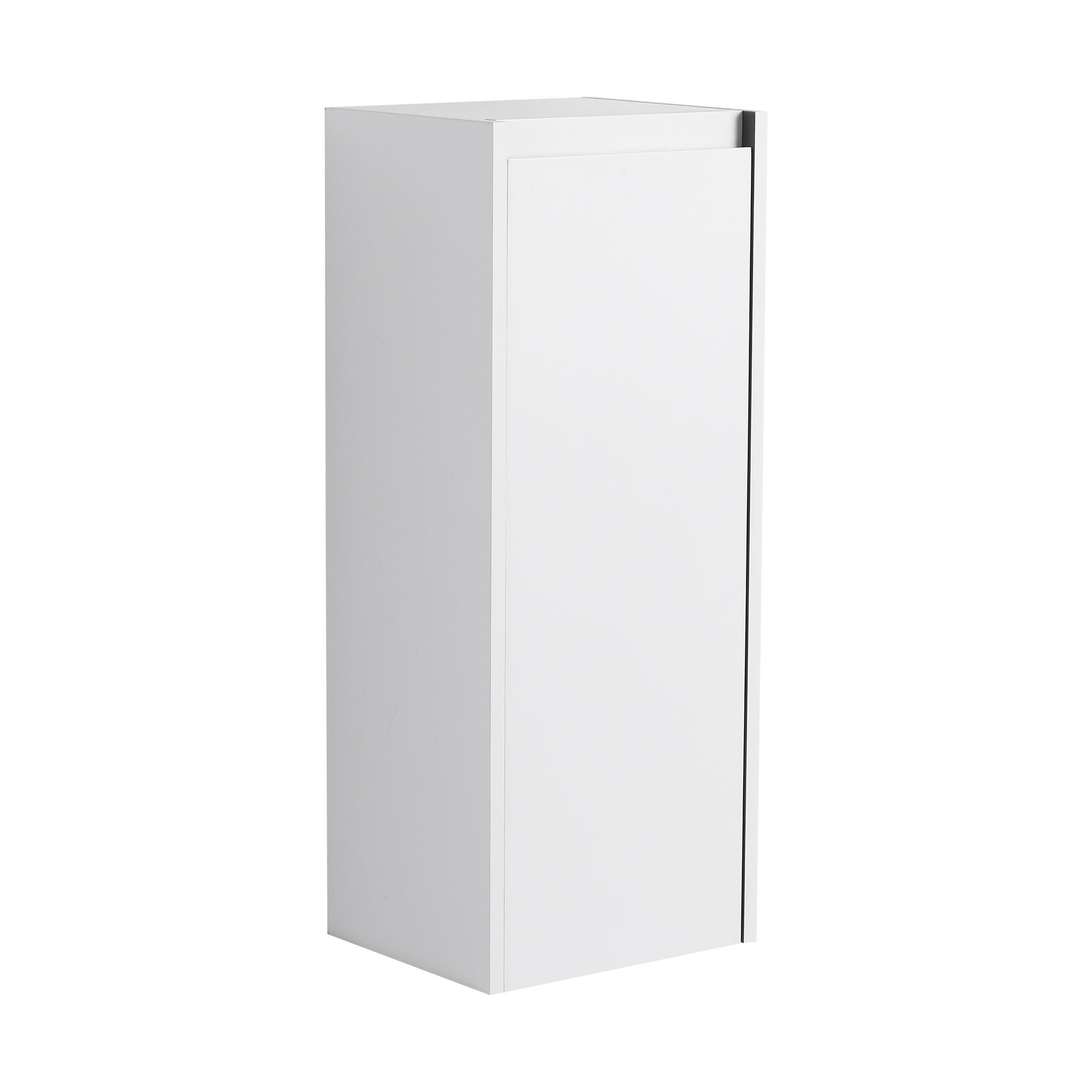 Latitude Run® 12" Bathroom Side Cabinet,Soft Close Doors,Float Mounting ...