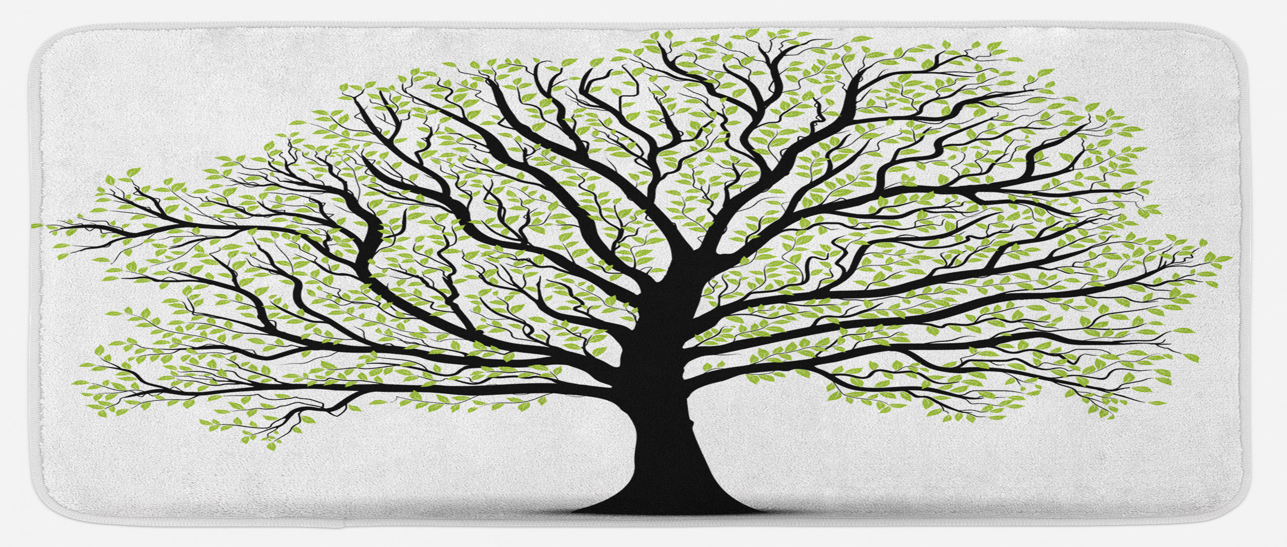 East Urban Home Tree of Life Kitchen Mat | Wayfair