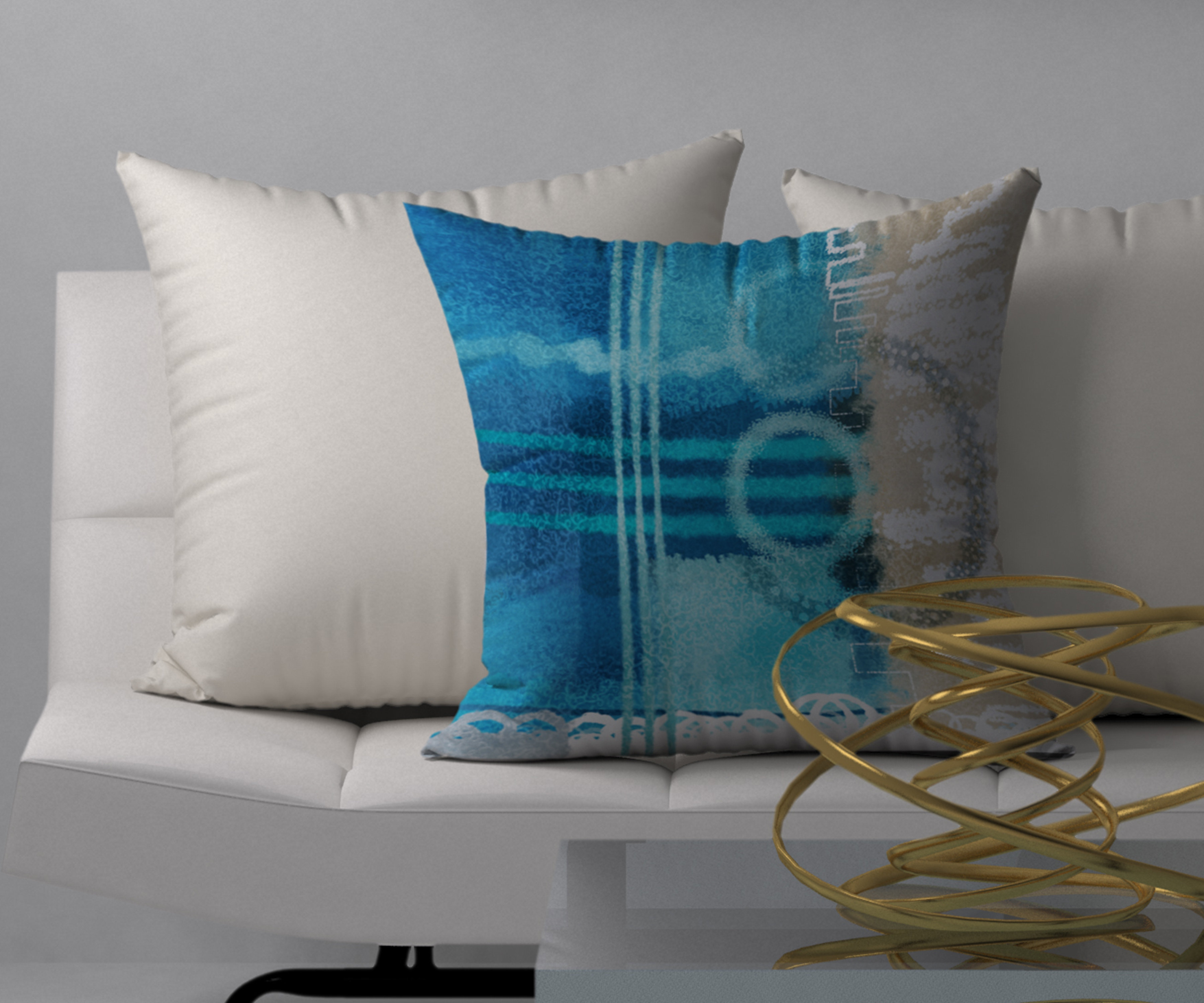 LeRoi Products Drool Dimple Square Throw Pillow | Wayfair