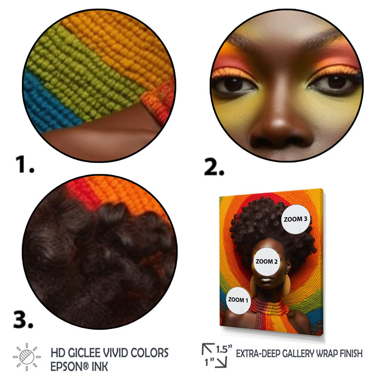 Ebern Designs Osunmare, déesse de l'arc-en-ciel africain Orisha ...