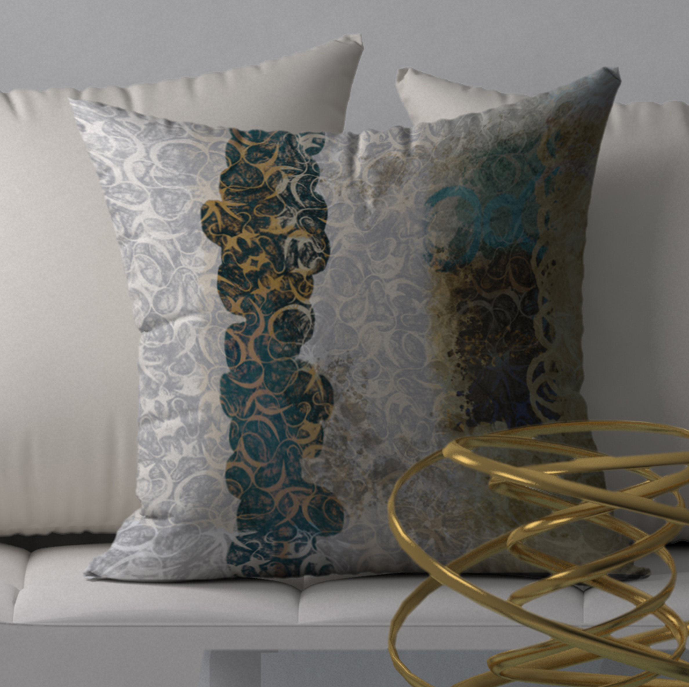 LeRoi Products Treasure Economy Modern Contemporary Decorative Throw ...