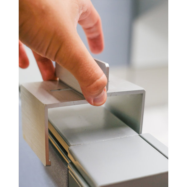 OBEX Polycarbonate Cubicle Mounted Privacy Panel with Large Bracket ...