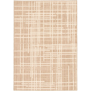 Orren Ellis Nirvelli Performance Taupe/Champagne Rug | Wayfair