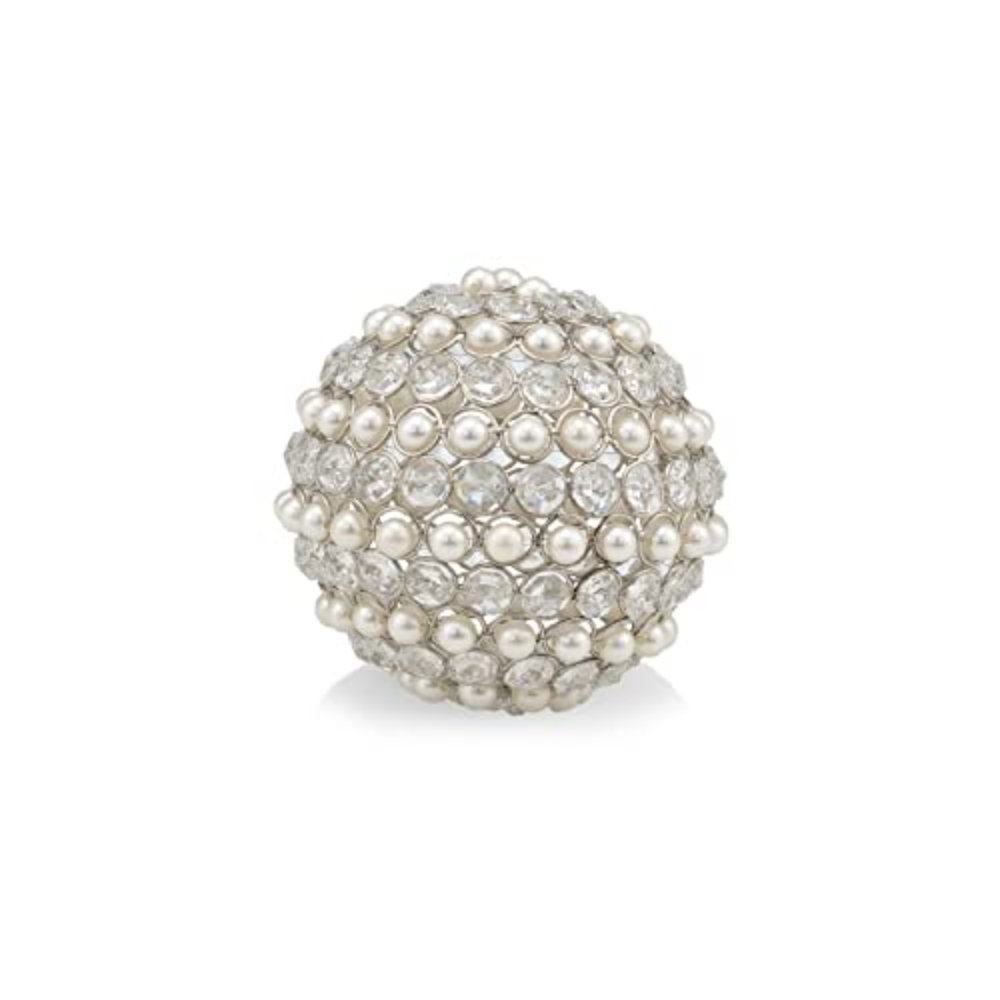 Everly Quinn Facetas Perla Cristal & Pearl Spheres | Wayfair