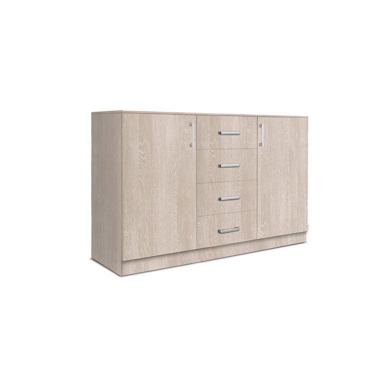 Latitude Run Leonzio 150 Cm Wide 4 Drawer Sideboard | Wayfair.co.uk