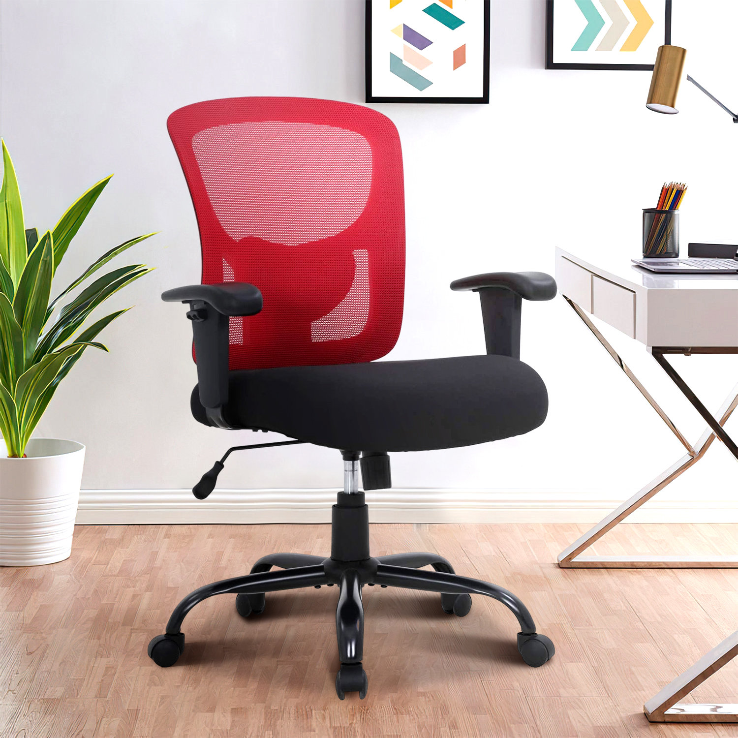 Symple Stuff Big and Tall Ergonomic Task Chair For Home and Office,400 ...