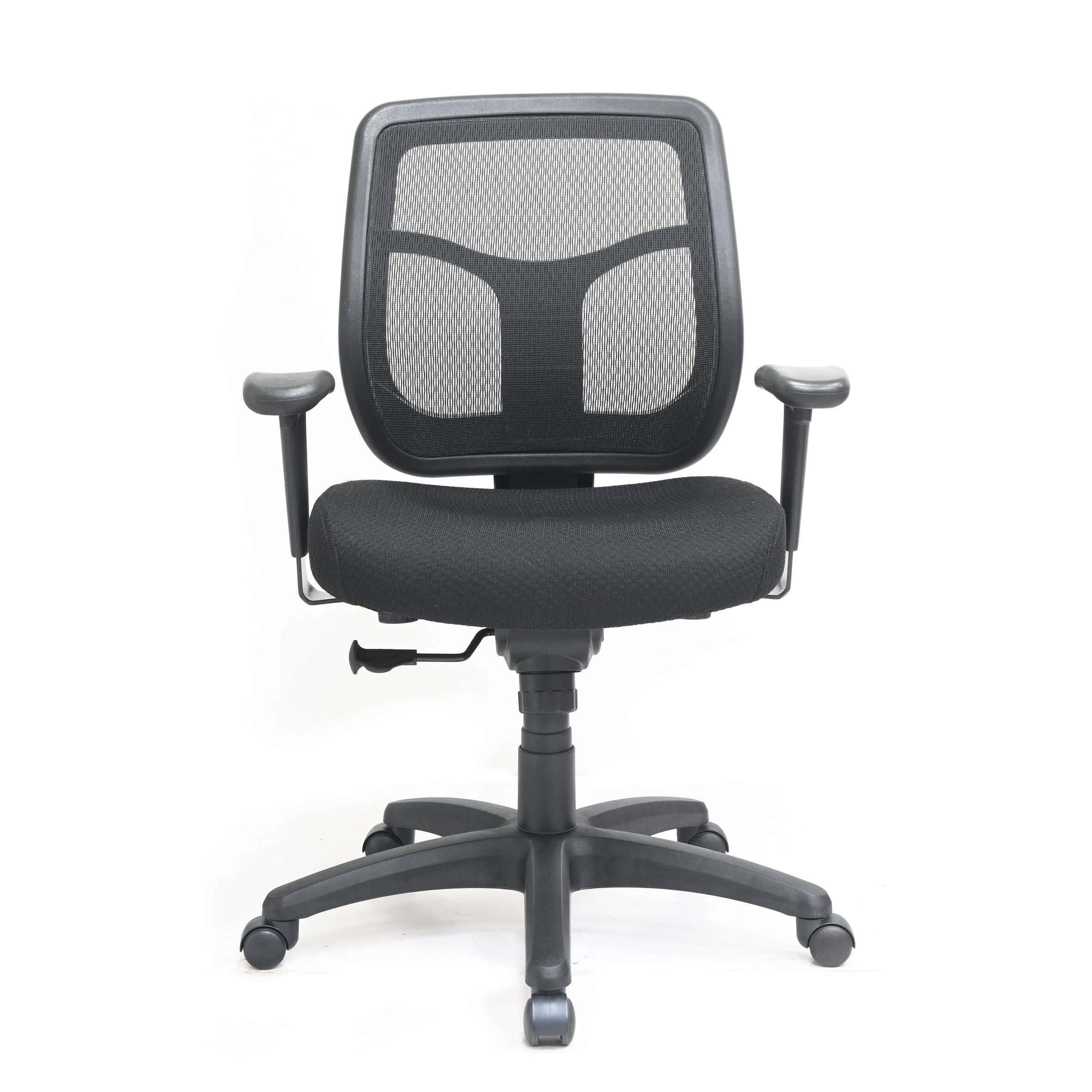 Eurotech Seating Apollo Mid-Back Swivel Office Chair with TEMPUR® Cushioned Seat and Mesh Back ...