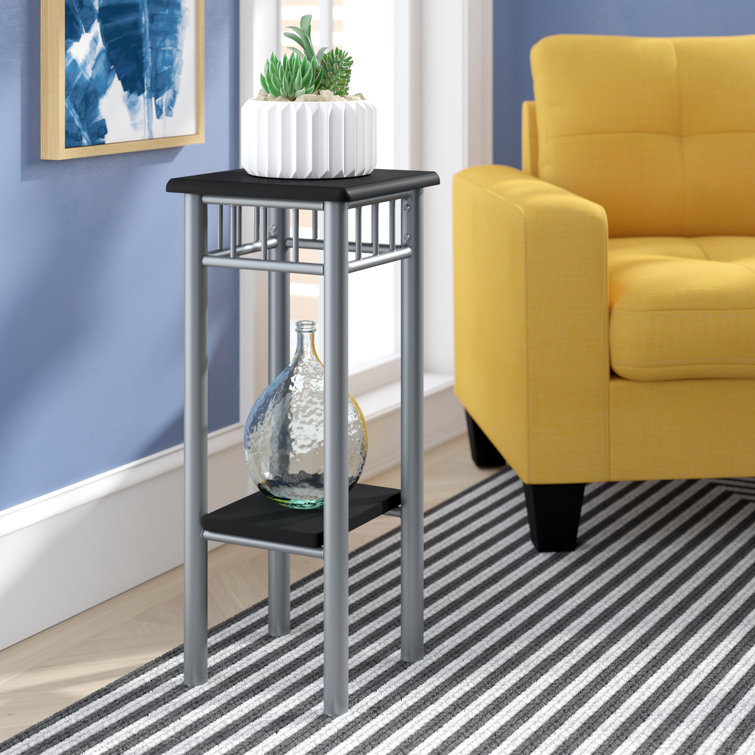 Accent Table, Side, End, Plant Stand, Square, Living Room, Bedroom ...