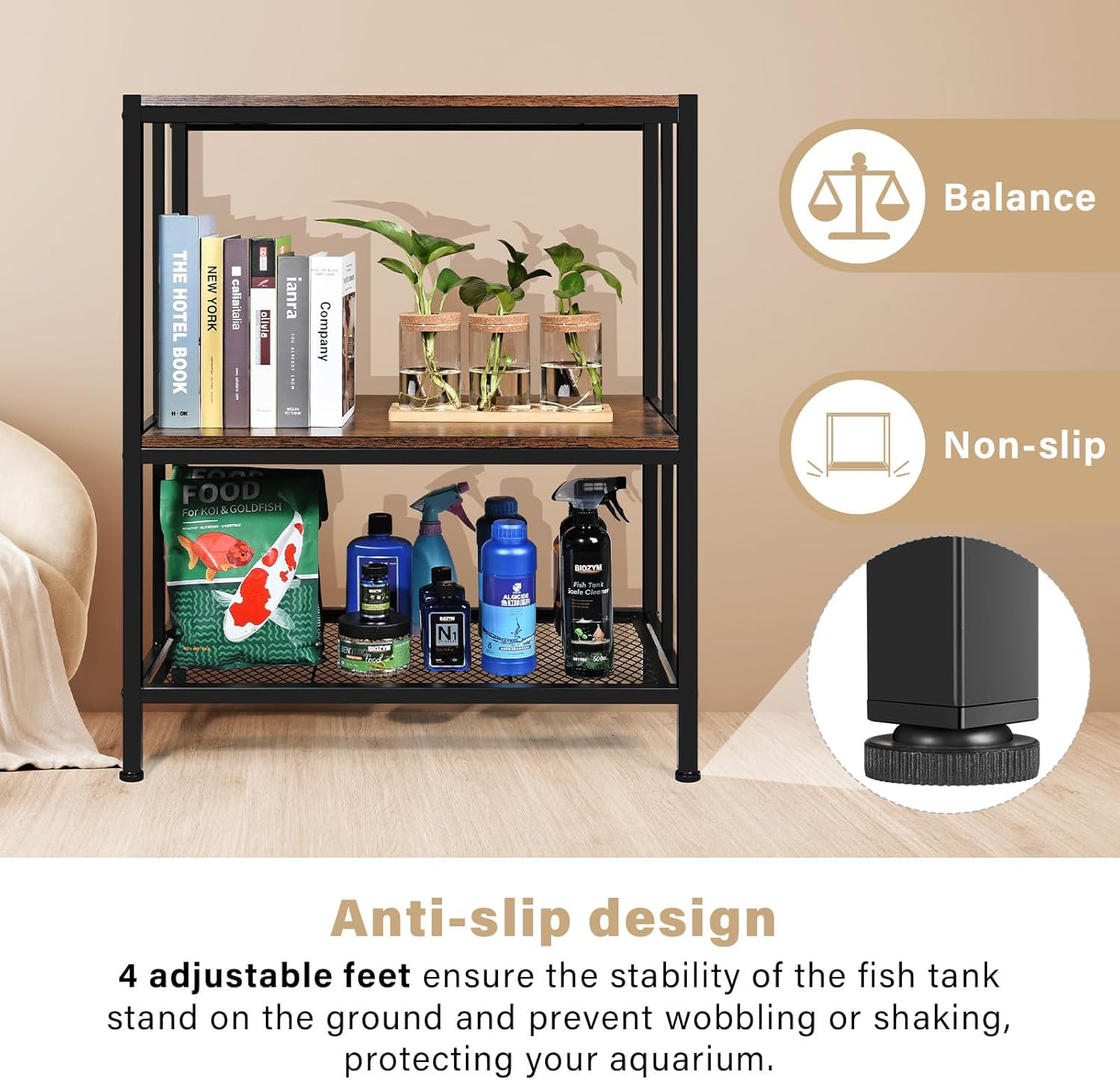 Archie & Oscar™ 20 Gallon Fish Tank Stand | Wayfair