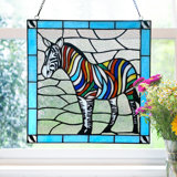 Square Shaped Stained Glass Panels You'll Love | Wayfair
