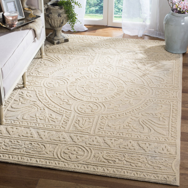 Langley Street Ferrera Hand Tufted Wool Floral Rug & Reviews | Wayfair
