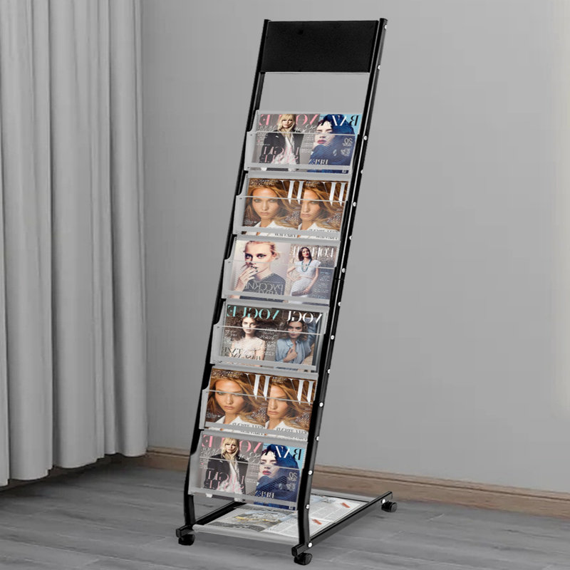 Ebern Designs Sirio 6-layer Magazine Rack | Wayfair