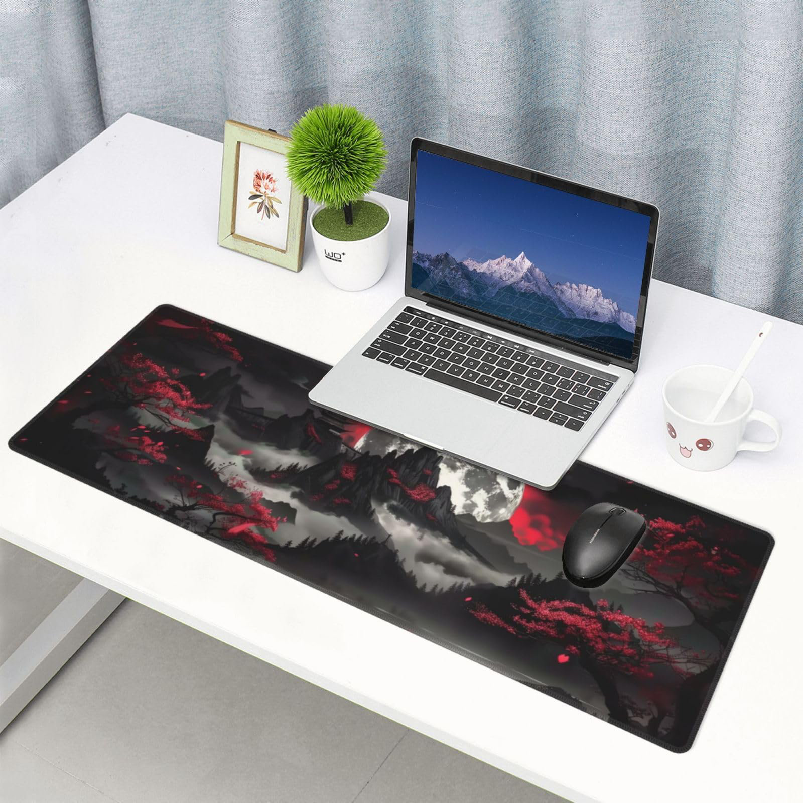 Loon Peak® Large Mouse Desk Pad With Non-Slip Rubber Base For Home ...