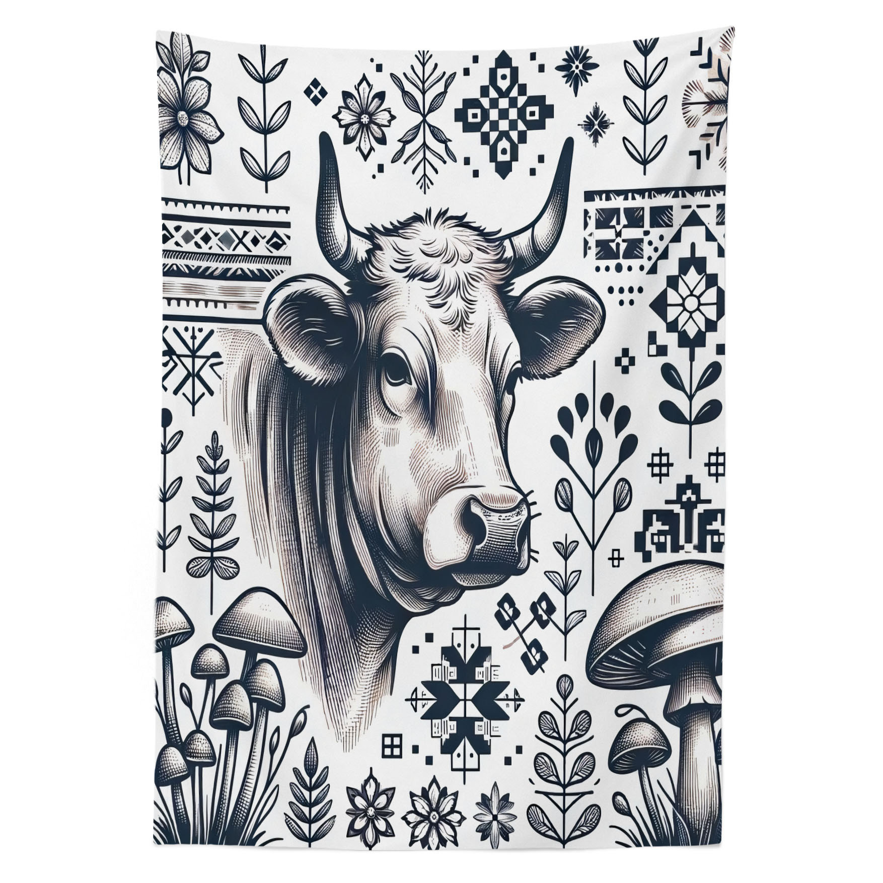 Alcott Hill® Colindres Rectangle No Pattern Microfiber Tablecloth | Wayfair