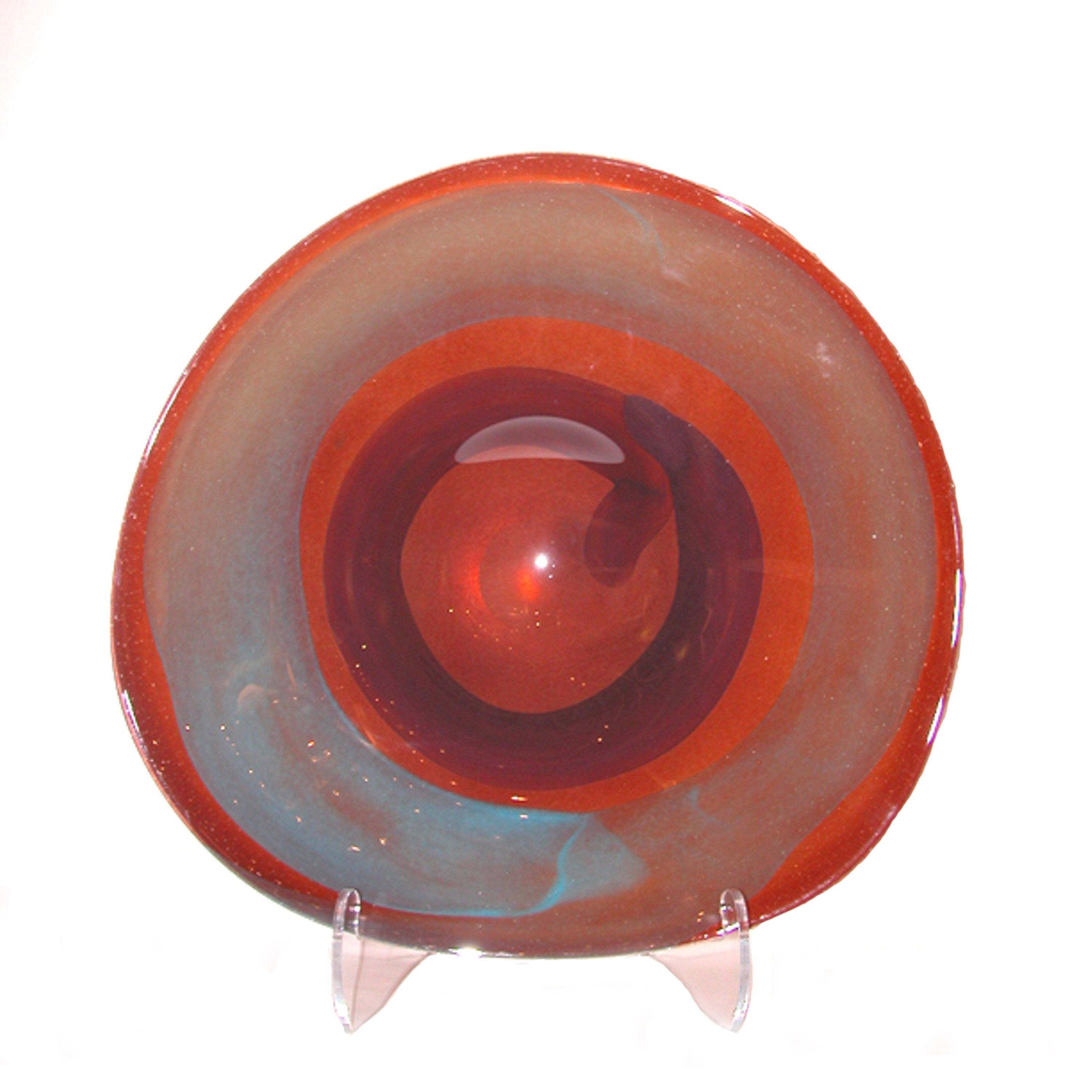 Murano Art Collection Handmade Glass Decorative Plate 1 - Wayfair Canada