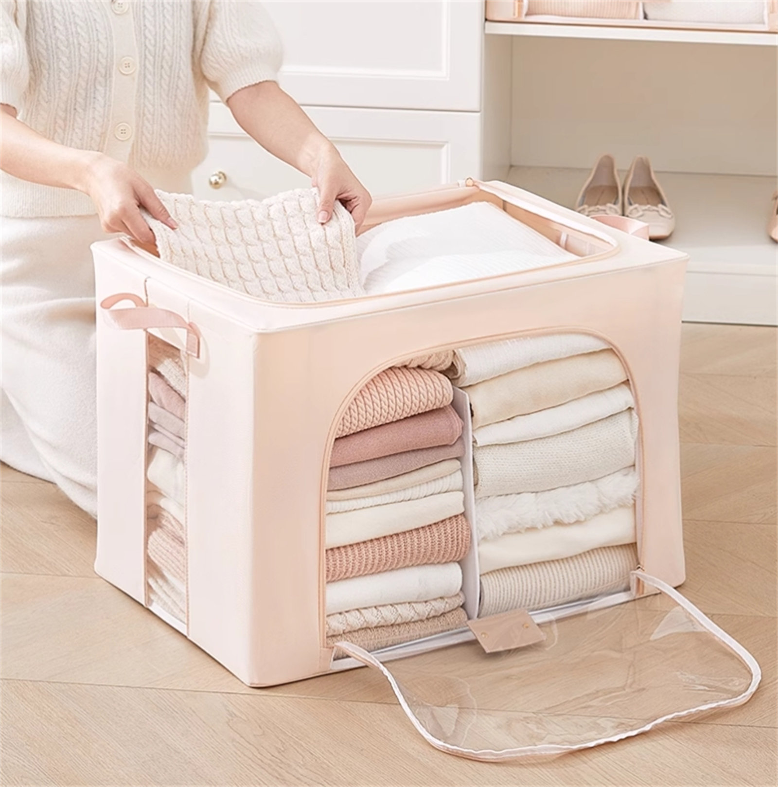 Meta Tarmor Fabric Clothing Storage Box | Wayfair