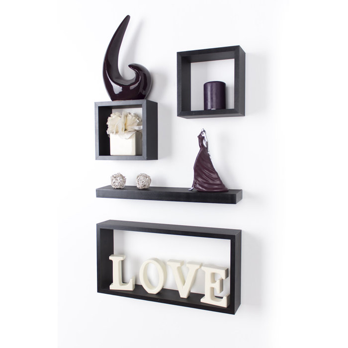 Core Products Recessed Wall Shelf, 4 Piece Wall Shelf Kit | Wayfair.co.uk