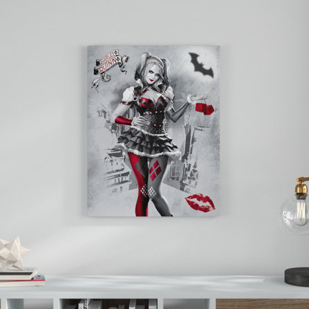 East Urban Home Batman Arkham Knight - Harley Quinn Vintage ...
